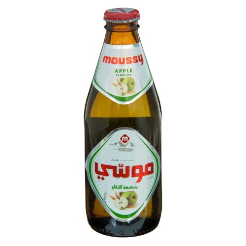 Moussy Apple Non-Alcoholic Malt Beverage - 330ml x (Pack of 24)