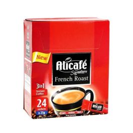 Alicafe Signature 3 In 1 French Roast Instant Coffee - 25 Grams x 24 ...