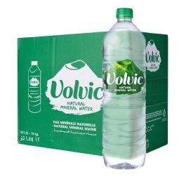 Volvic Natural Mineral Bottle Water - 1.5 Liter Plastic Bottle x (Pack ...