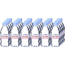 Evian Natural Mineral Water -330ml PET Bottle x (Pack of 24)